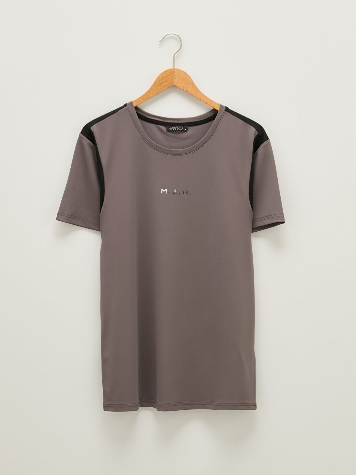 LCW SPORTS Bisiklet Yaka Kısa Kollu Erkek Aktif Spor Tişört