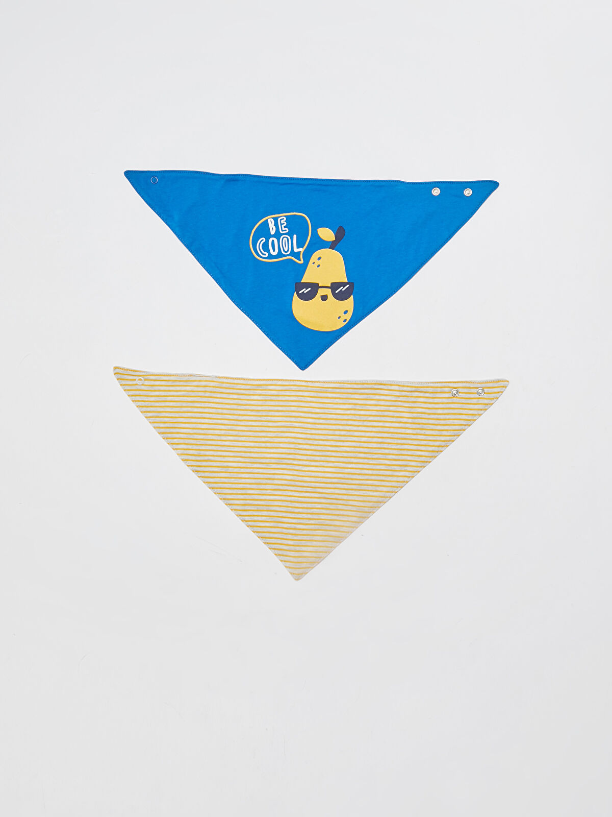 Pamuklu Mama Erkek Bebek Önlüğü 2'li Pamuklu Mama Erkek Bebek Önlüğü 2'li