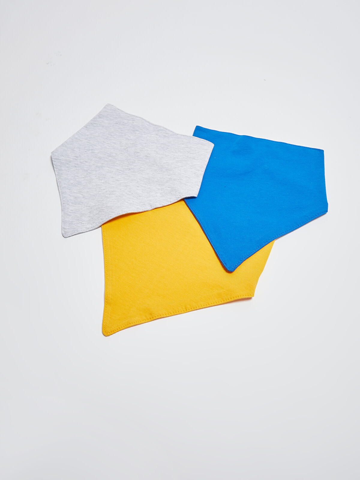 Basic Erkek Bebek Mama Önlüğü 3'lü