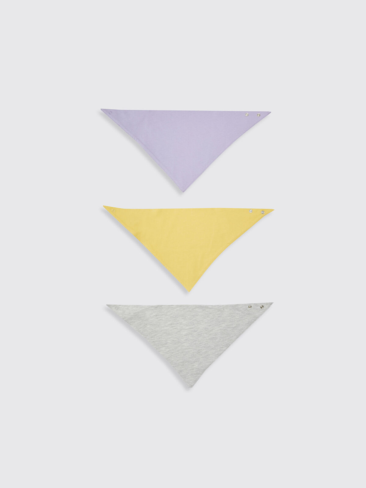 Basic Unisex Bebek Mama Önlüğü 3'lü