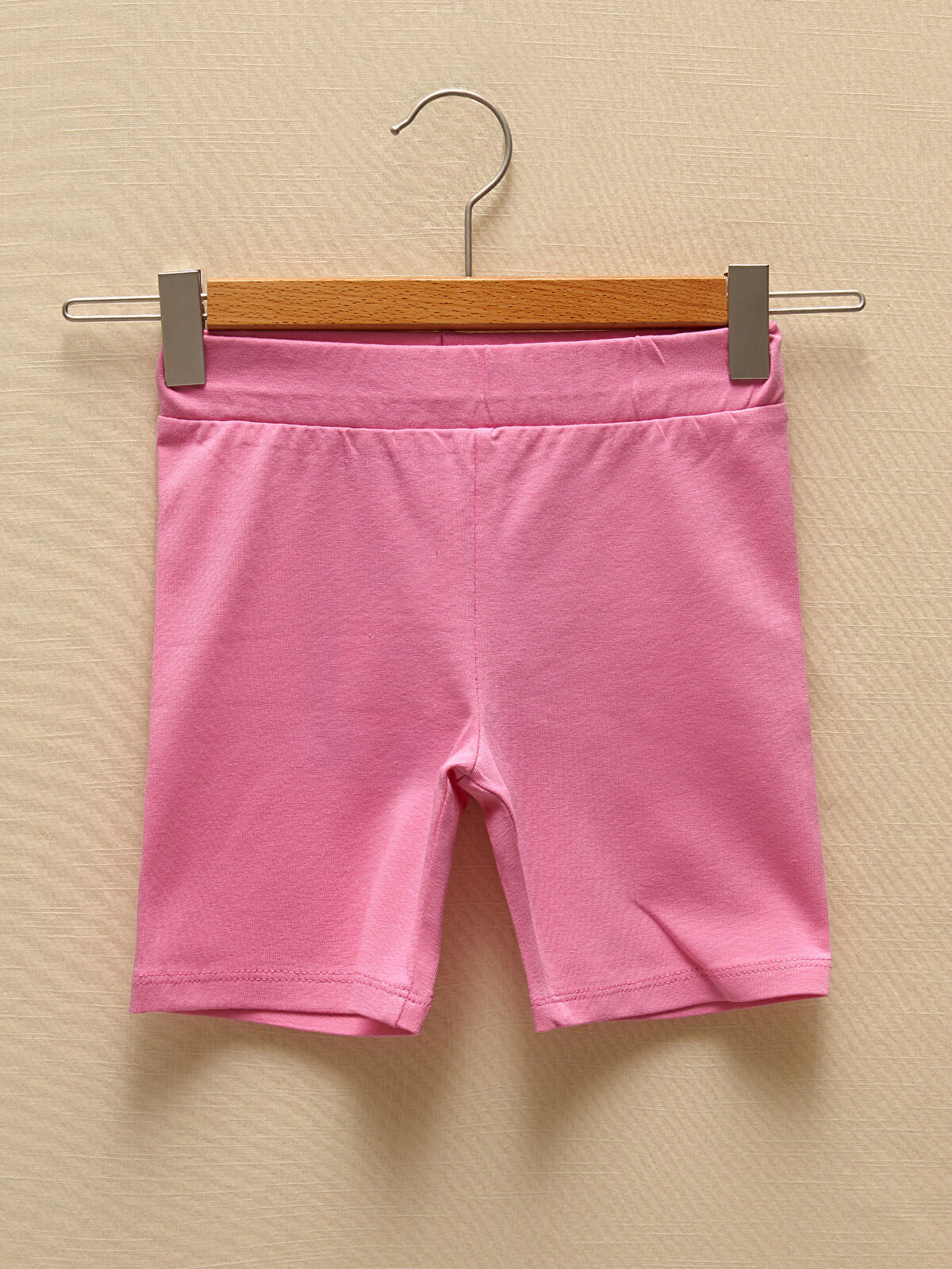 LCW GREEN Beli Lastikli Basic Organik Pamuklu Kız Çocuk Tayt