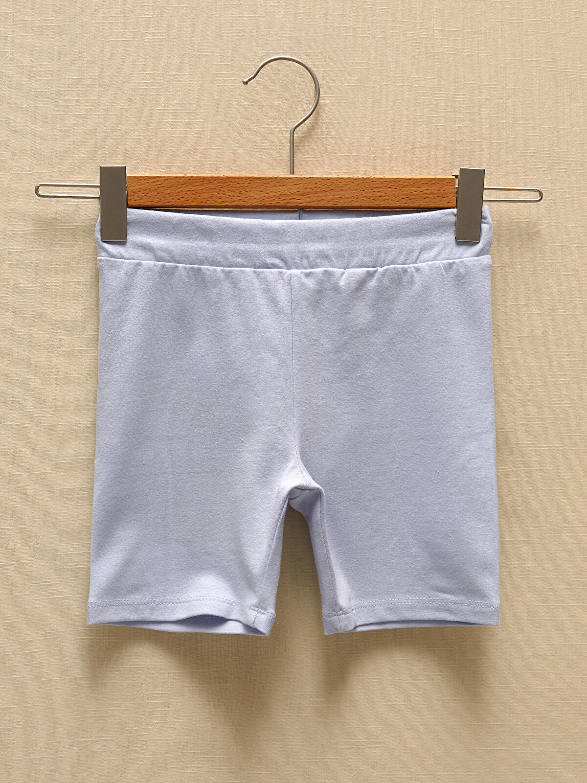 LCW GREEN Beli Lastikli Basic Organik Pamuklu Kız Çocuk Tayt