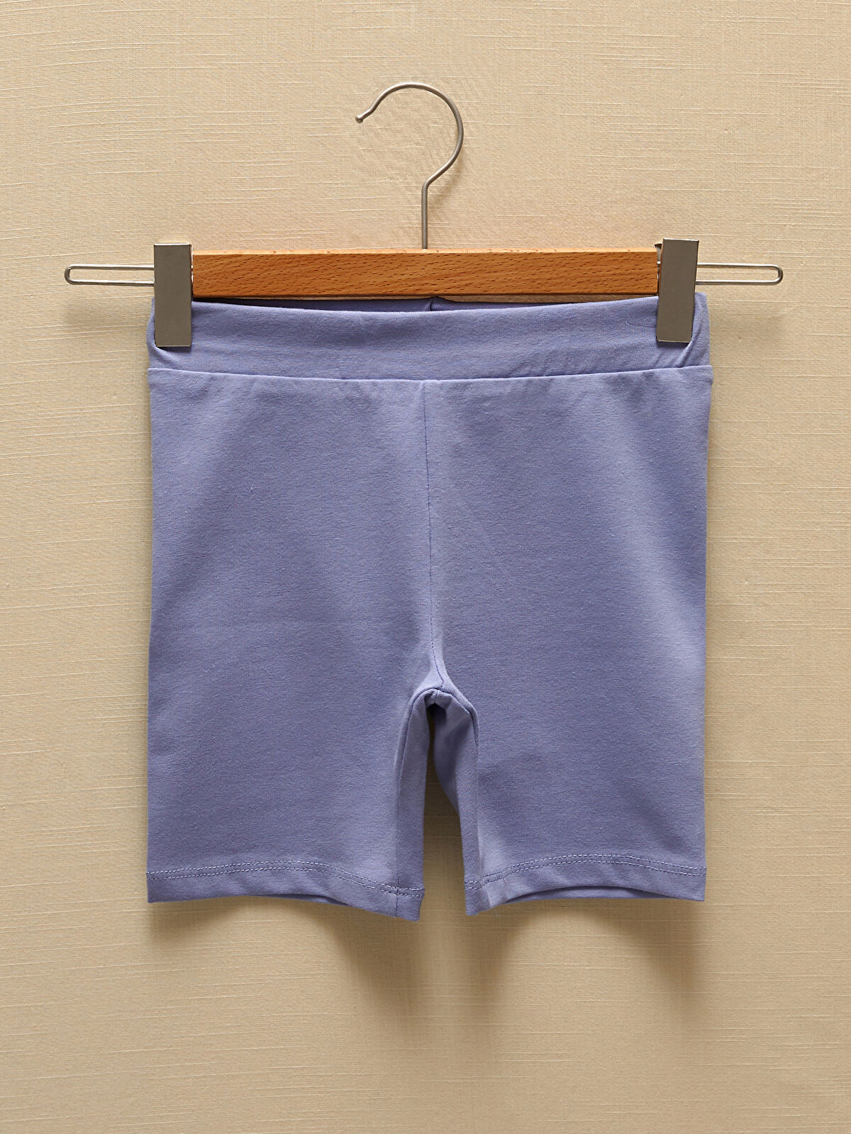 LCW GREEN Beli Lastikli Basic Organik Pamuklu Kız Çocuk Tayt