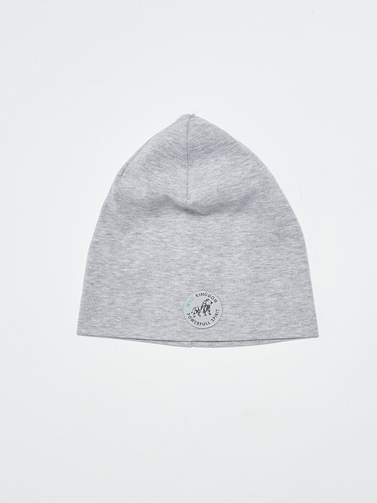 Etiket Baskılı Erkek Çocuk Triko Bere