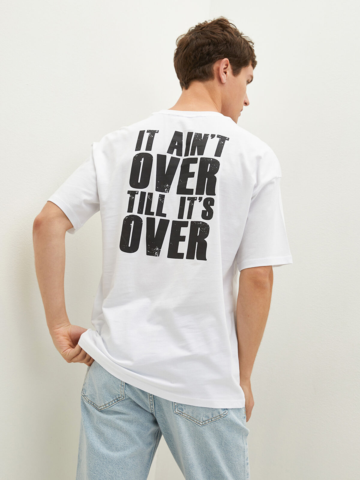 LCW CASUAL Bisiklet Yaka Kısa Kollu Rocky Baskılı Penye Erkek Tişört LCW CASUAL Bisiklet Yaka Kısa Kollu Rocky Baskılı Penye Erkek Tişört