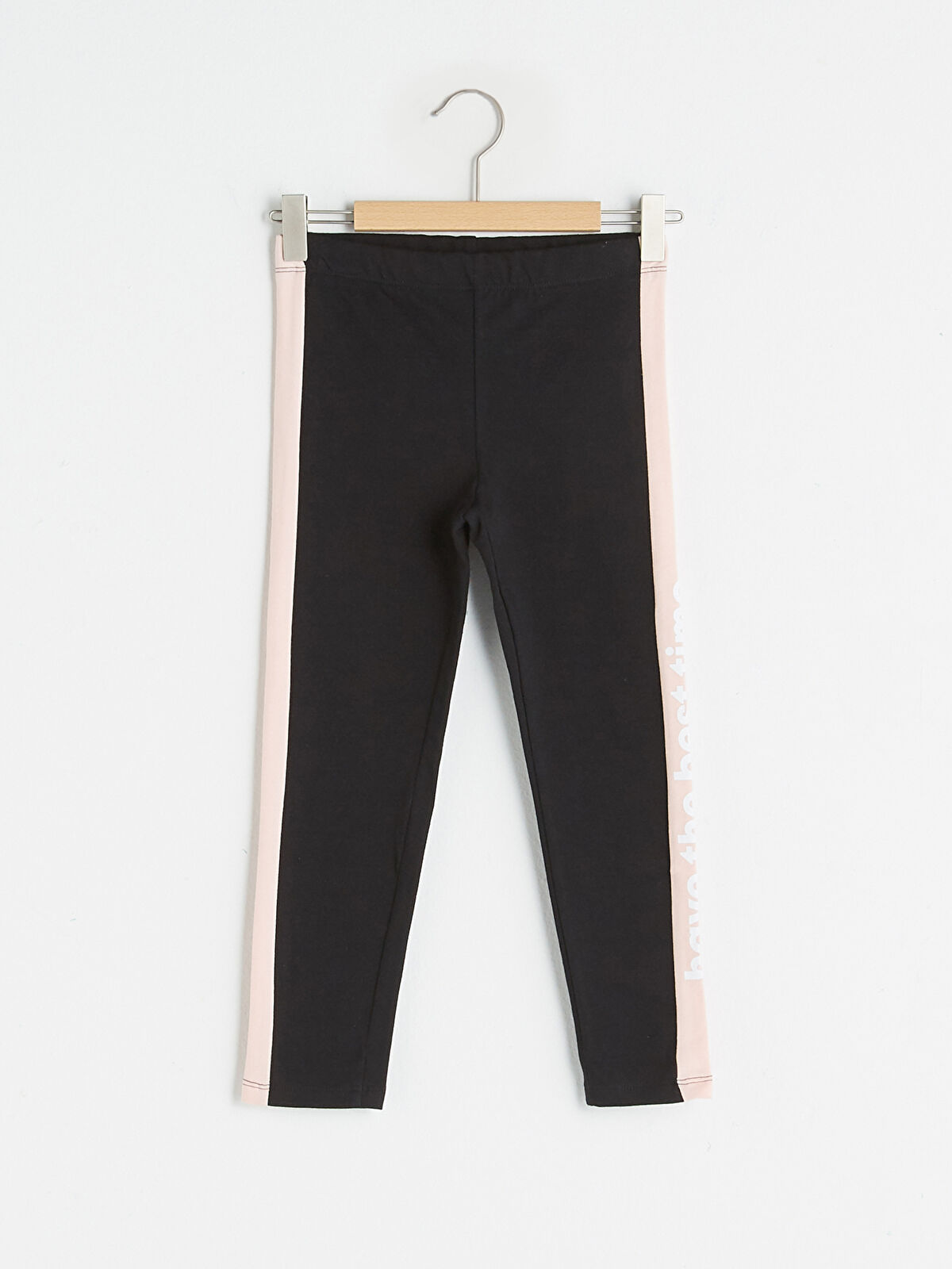 Beli Lastikli Yanda Baskılı Pamuklu Kız Çocuk Uzun Tayt Beli Lastikli Yanda Baskılı Pamuklu Kız Çocuk Uzun Tayt