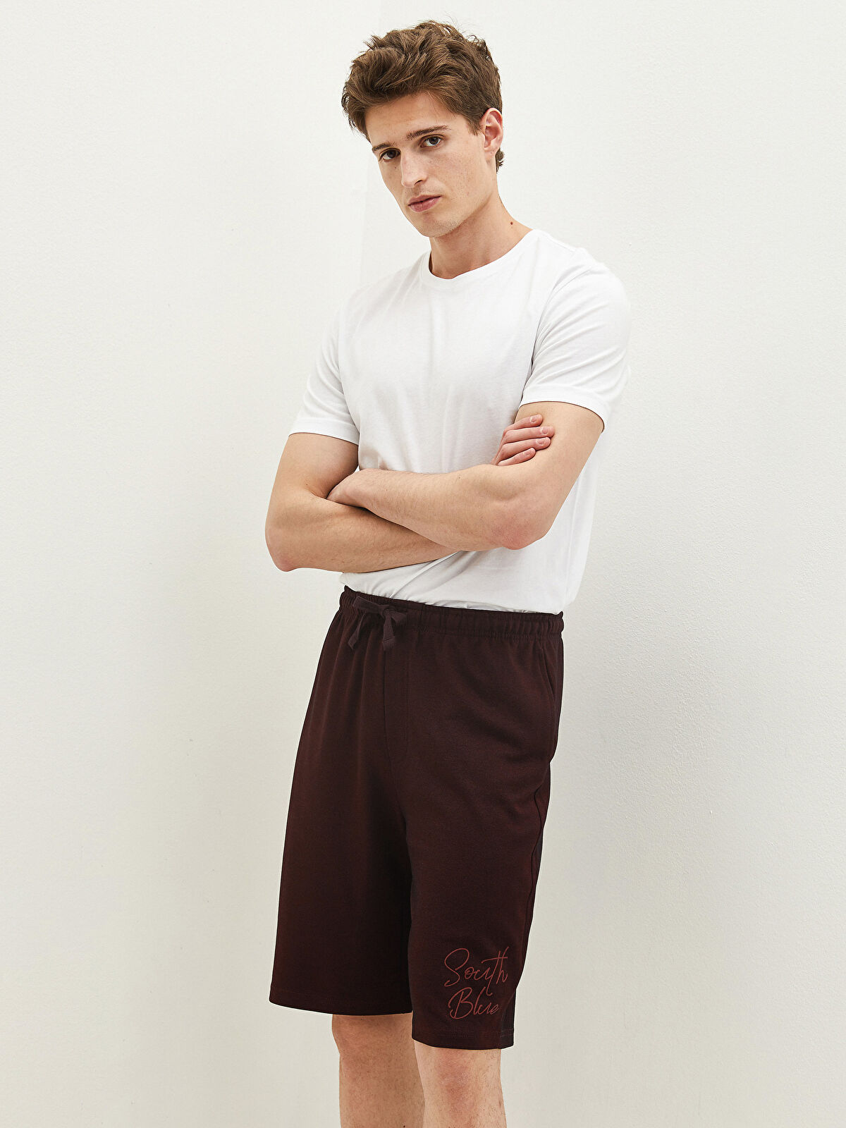 LCW DREAM Standart Kalıp Bermuda Erkek Pijama Alt Şortu