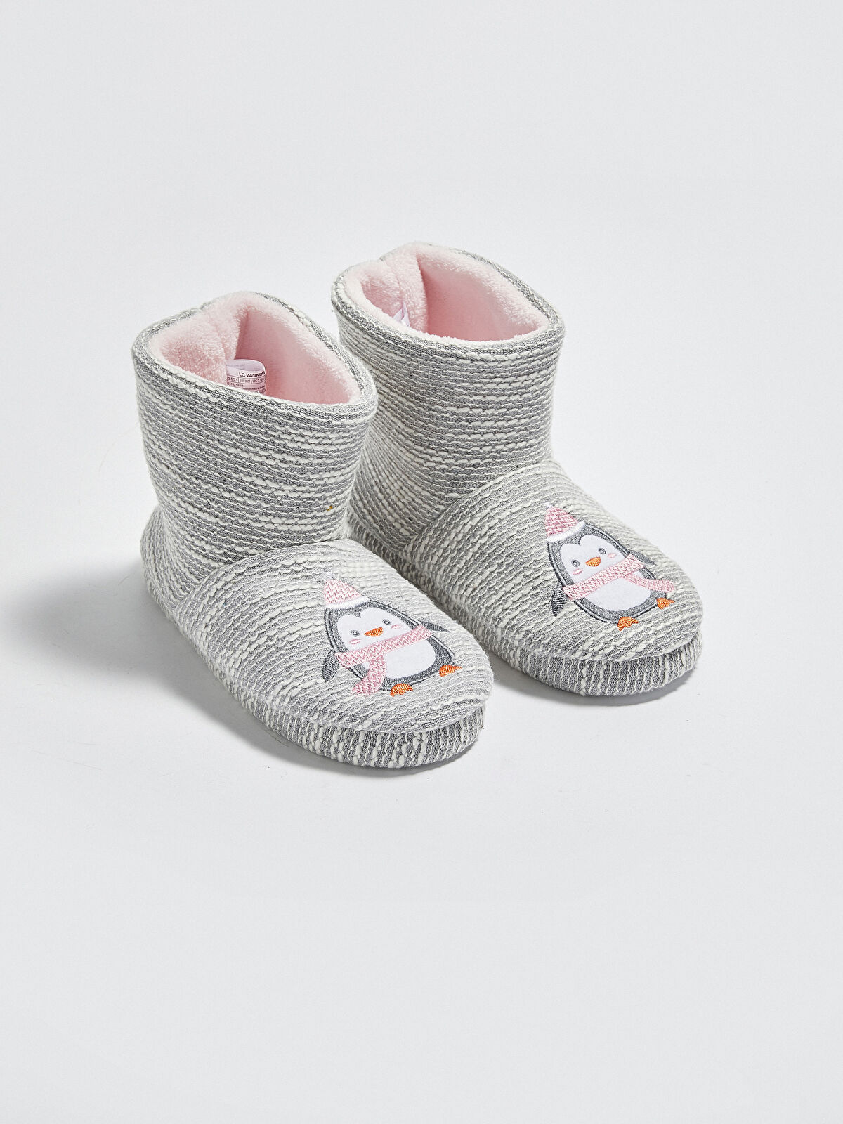 Penguen Nakışlı Kadın Ev Botu