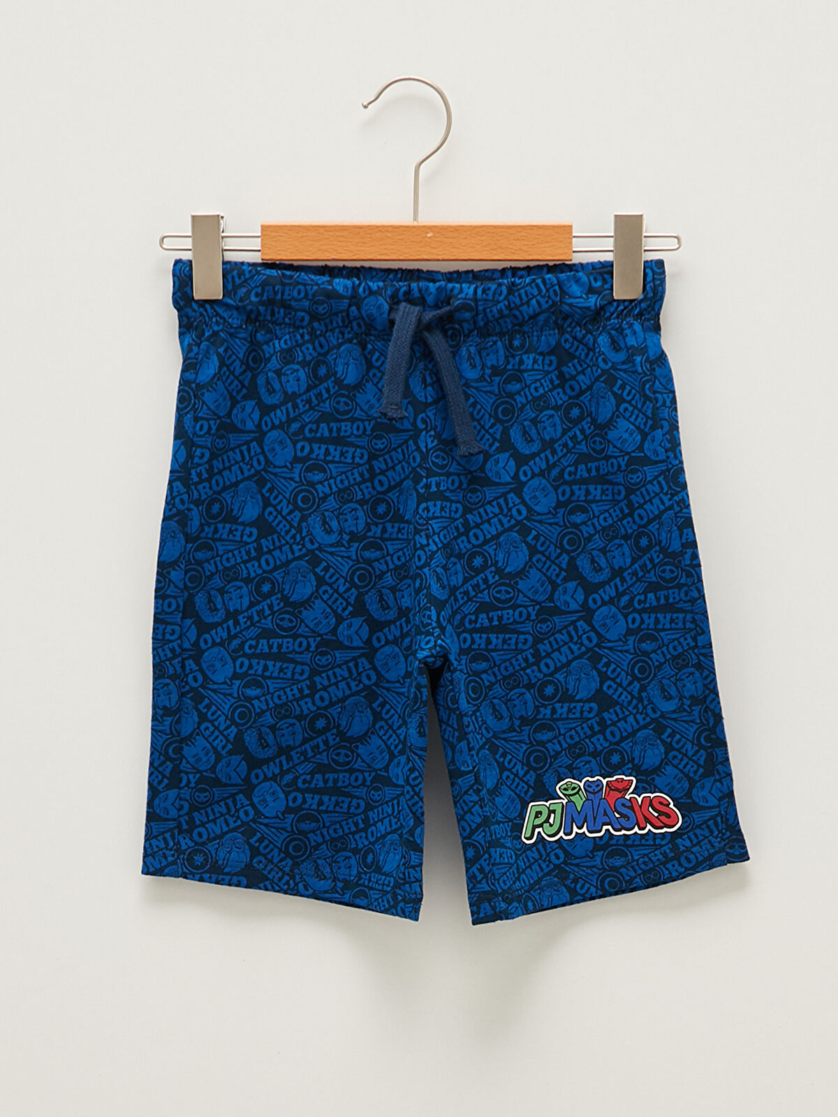 Beli Lastikli Pijamaskeliler Baskılı Erkek Çocuk Şort Beli Lastikli Pijamaskeliler Baskılı Erkek Çocuk Şort