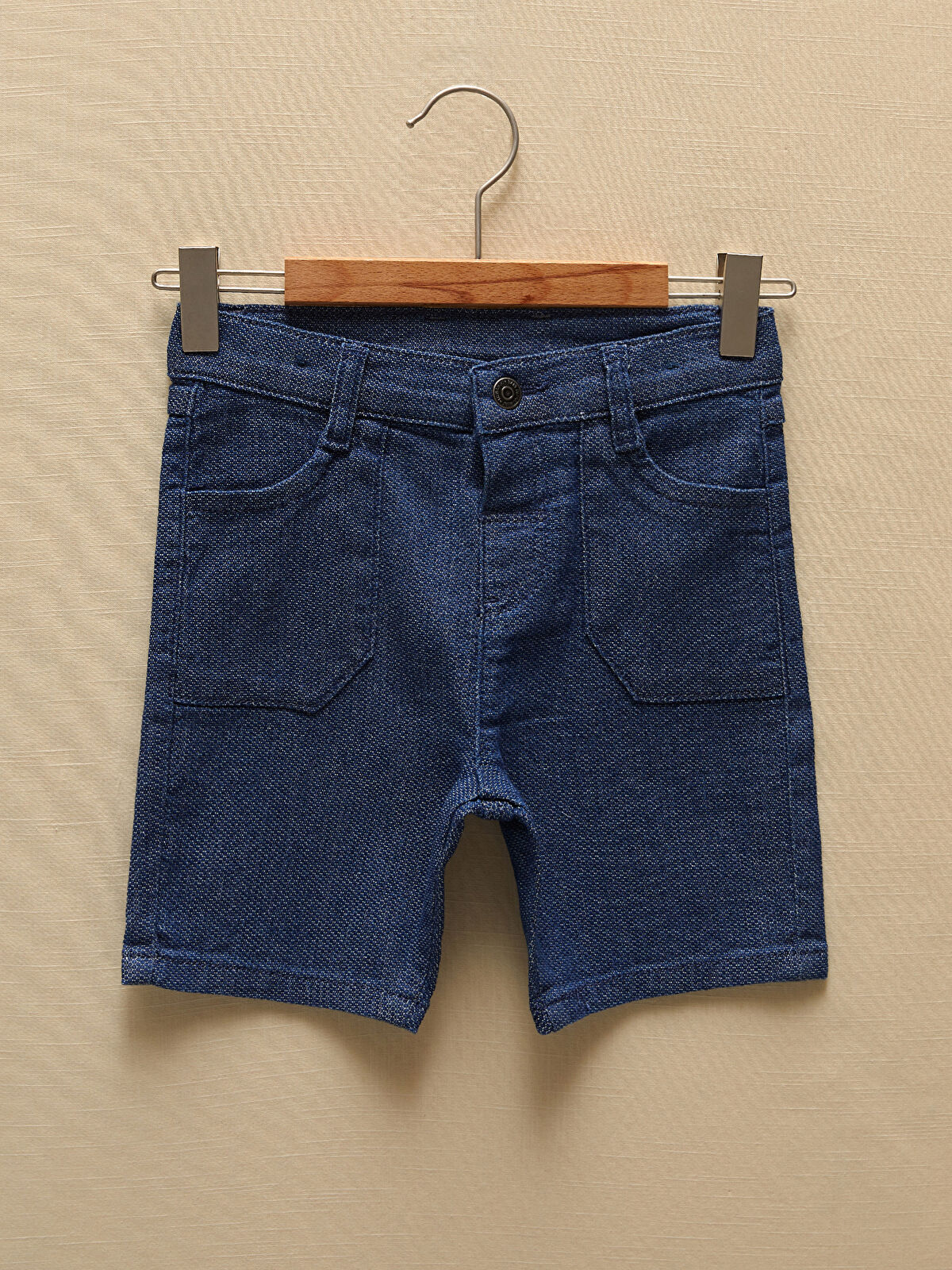 LCW GREEN Basic Pamuklu Erkek Bebek Jean Şort