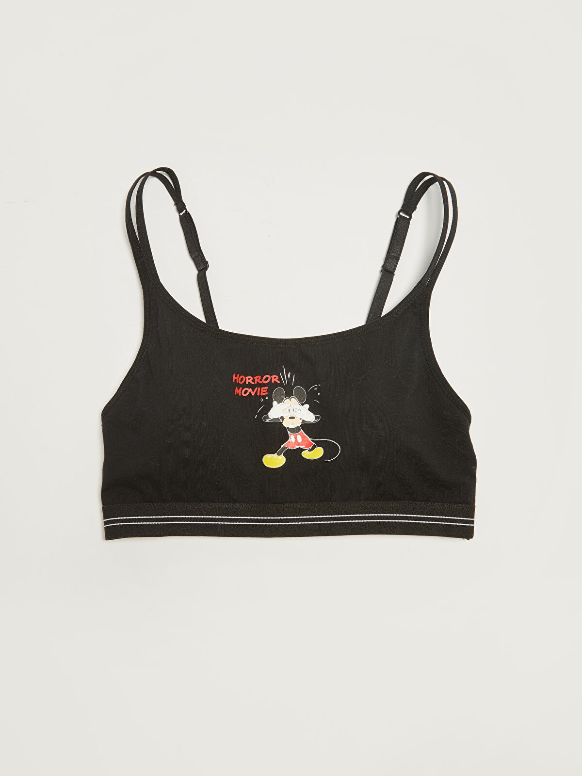 LCW DREAM Balensiz Mickey Mouse Baskılı Kadın Büstiyer LCW DREAM Balensiz Mickey Mouse Baskılı Kadın Büstiyer