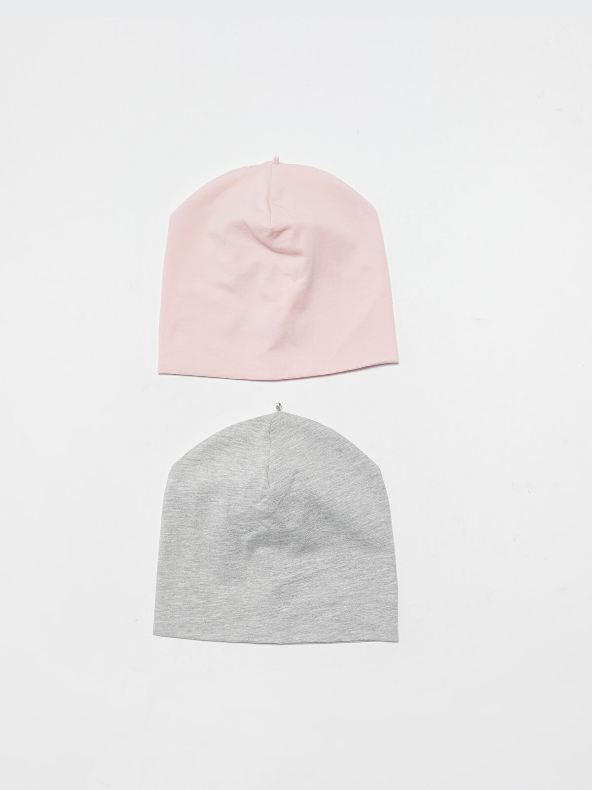 Basic Pamuklu Kız Bebek Bere 2'li