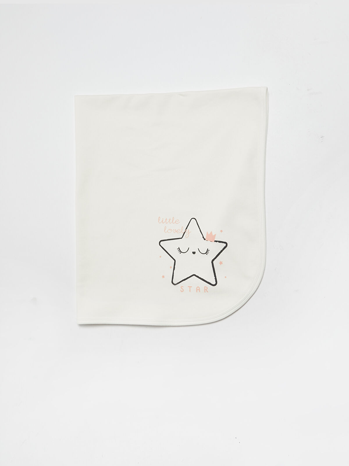 Baskılı Pamuklu Bebek Battaniyesi