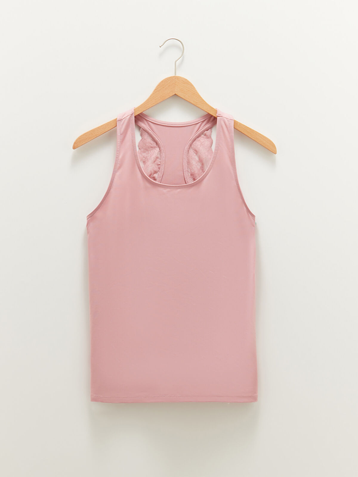 LCW DREAM U Yaka Askılı Dantel Detaylı Kadın Atlet