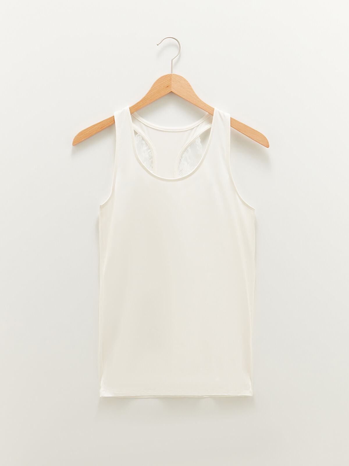 LCW DREAM U Yaka Askılı Dantel Detaylı Kadın Atlet