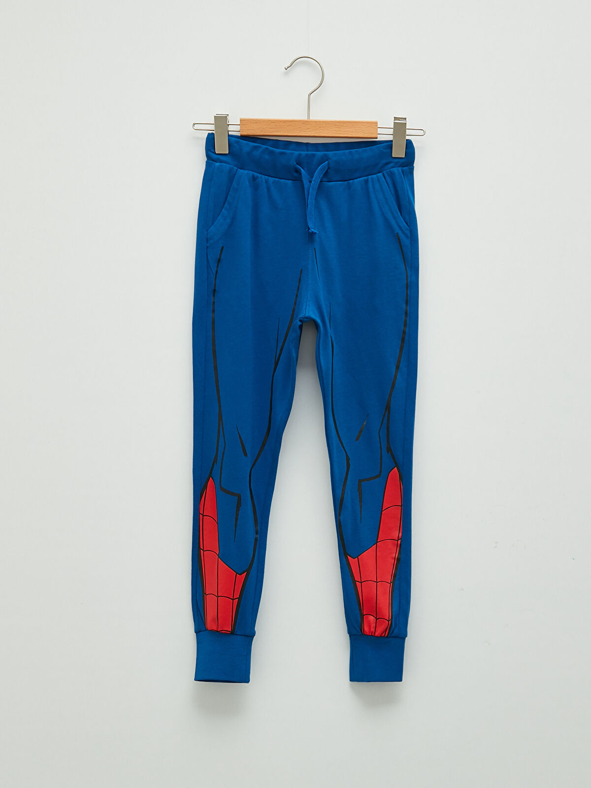 Beli Lastikli Spiderman Baskılı Erkek Çocuk Jogger Eşofman Altı