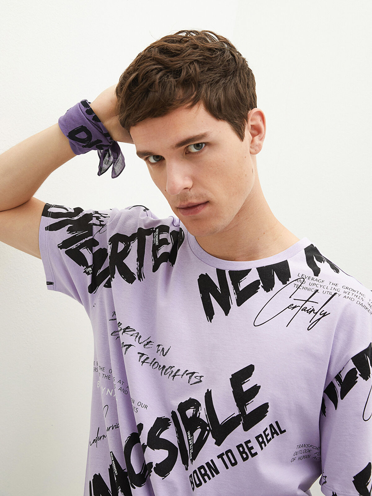 Desenli Erkek Bandana 2'li