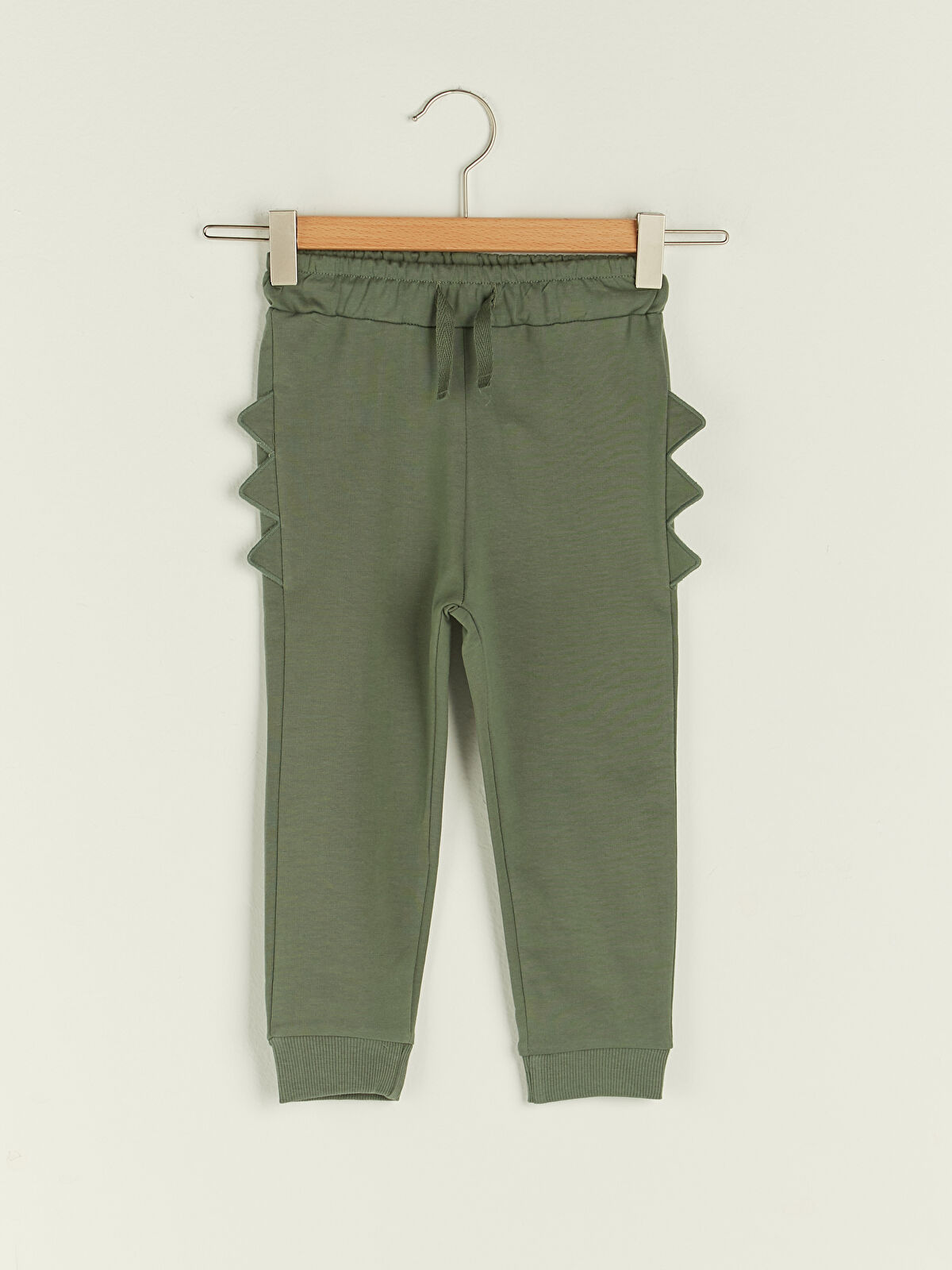 Beli Lastikli Basic Pamuklu Erkek Bebek Jogger Eşofman Alt