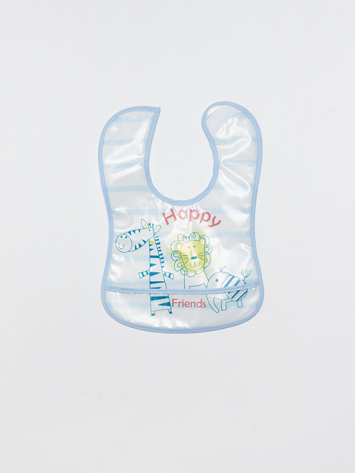 Baskılı Kız Bebek Mama Önlüğü