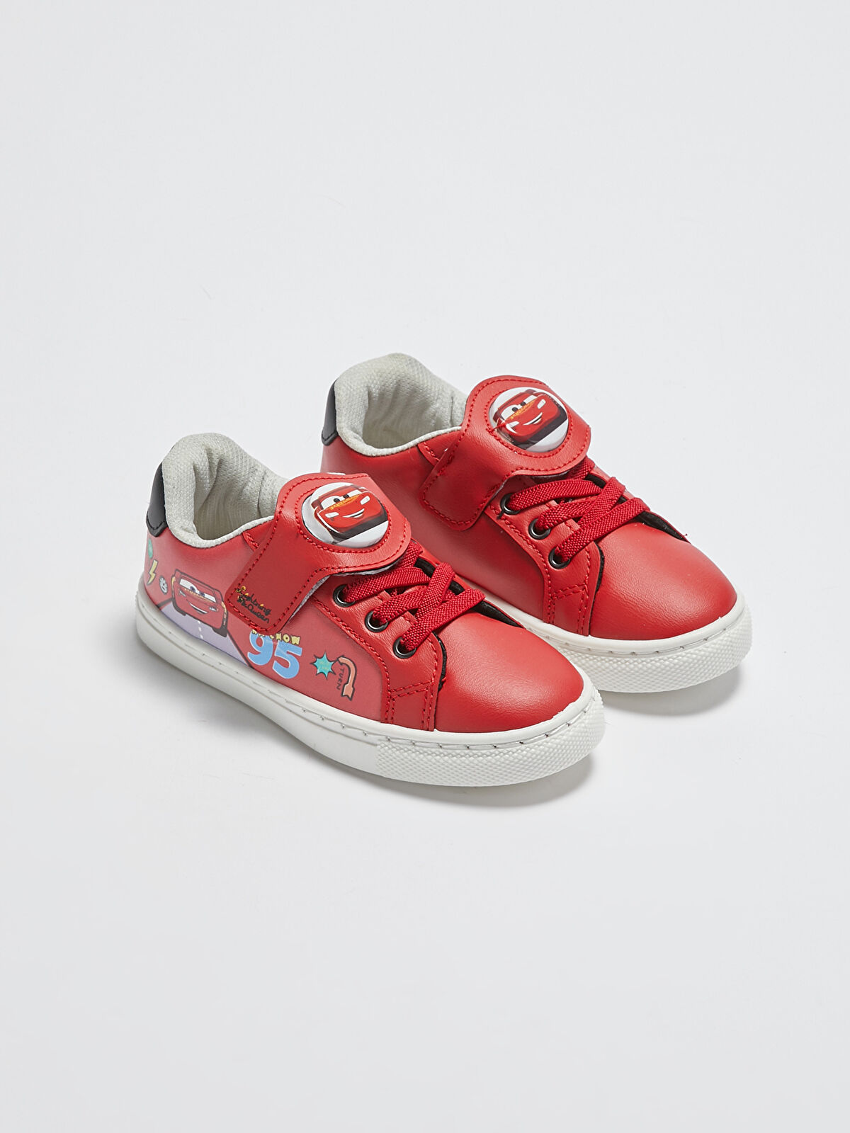 Cars Lisanslı Cırt Cırtlı Işıklı Erkek Çocuk Spor Ayakkabı