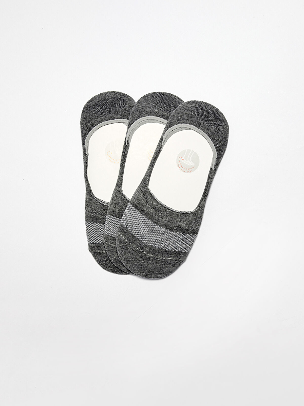 Desenli Erkek Babet Çorap 3'lü