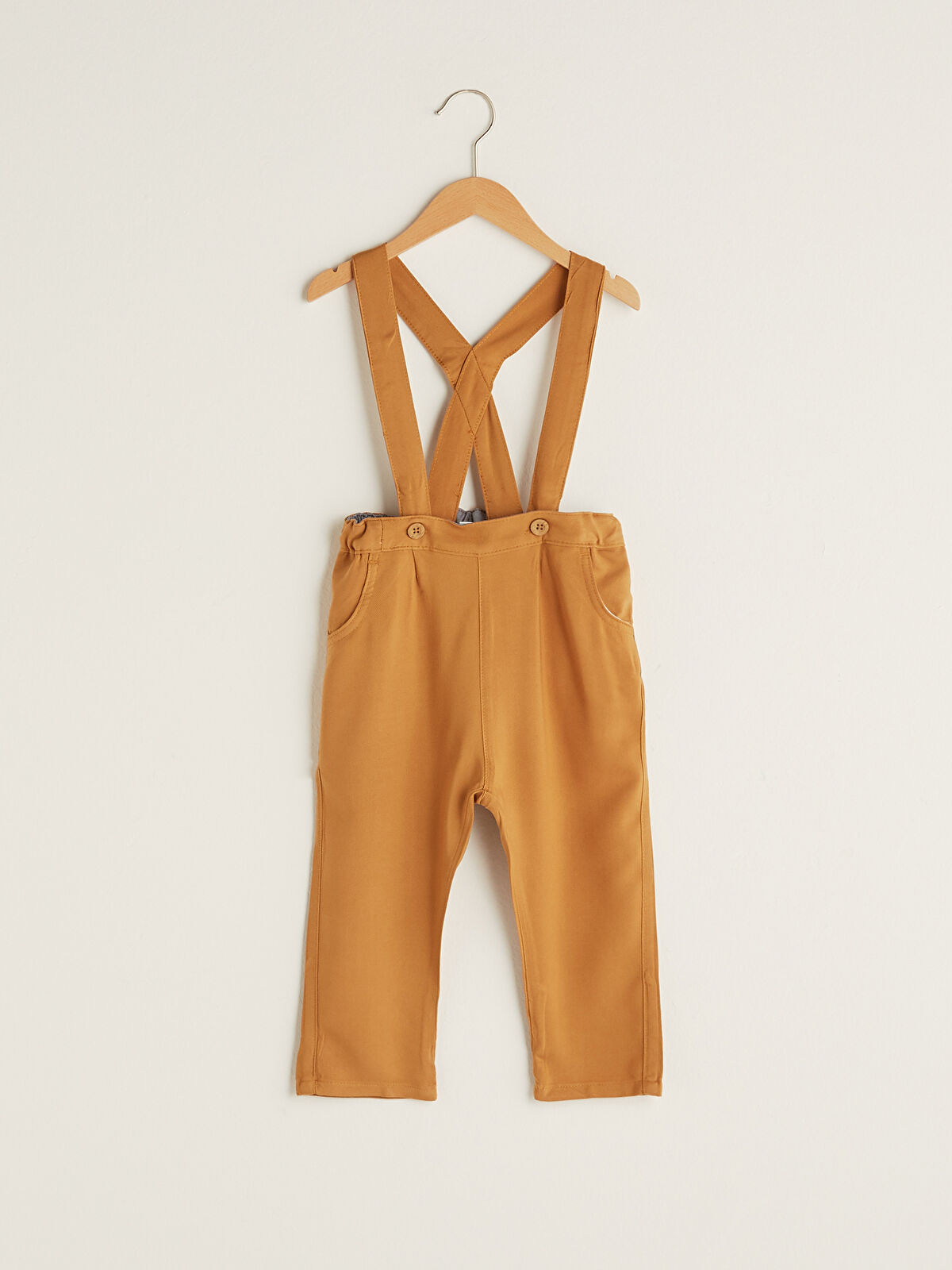 Basic Erkek Bebek Pantolon ve Pantolon Askısı 2'li