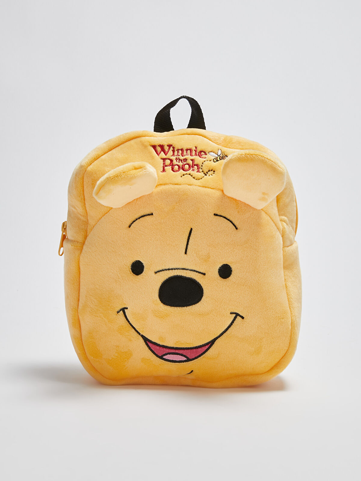 Winnie the Pooh Nakış Detaylı Unisex Bebek Pelüş Sırt Çantası Winnie the Pooh Nakış Detaylı Unisex Bebek Pelüş Sırt Çantası