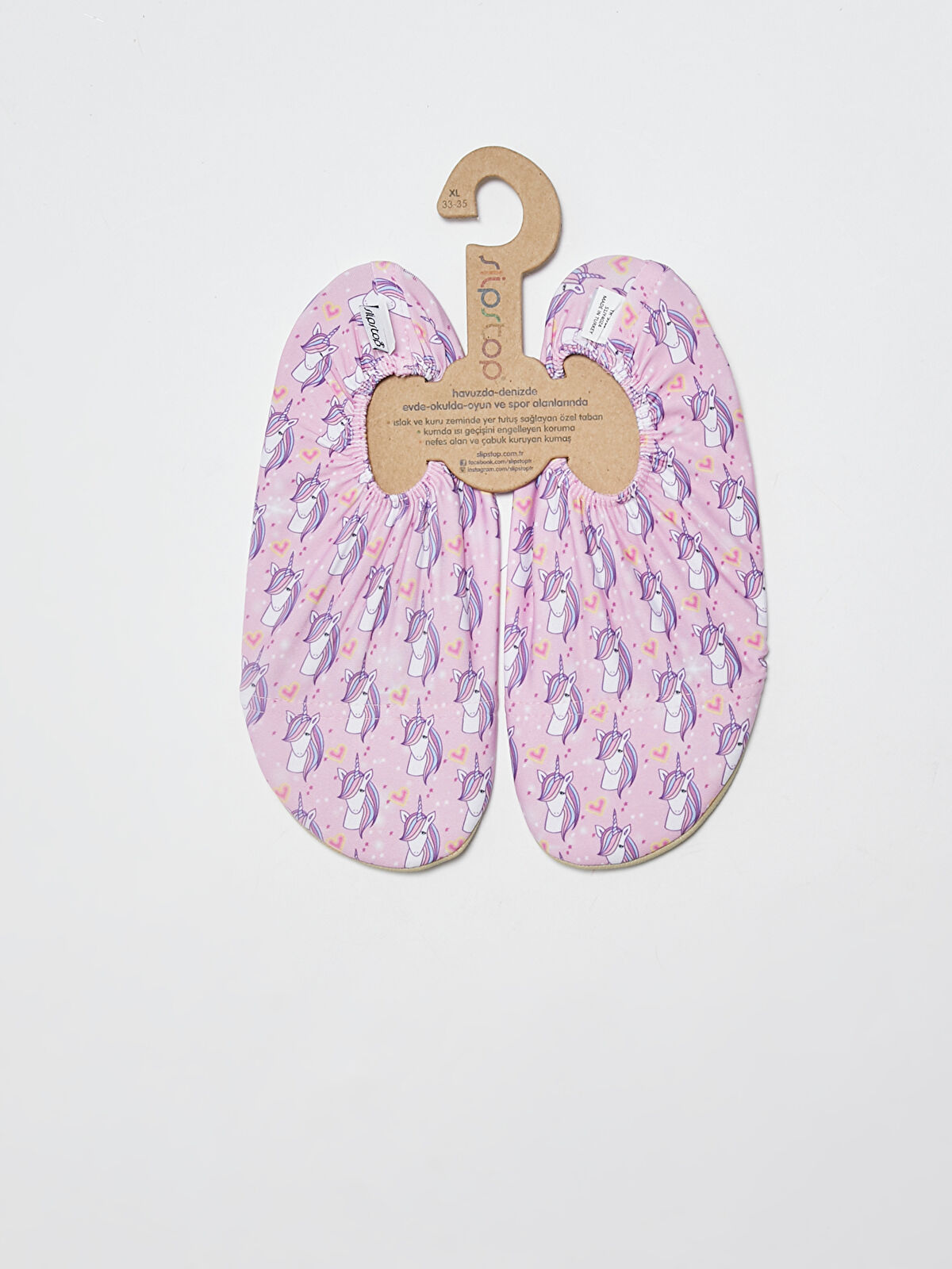 Slip Stop Baskılı Kız Çocuk Deniz Ayakkabısı