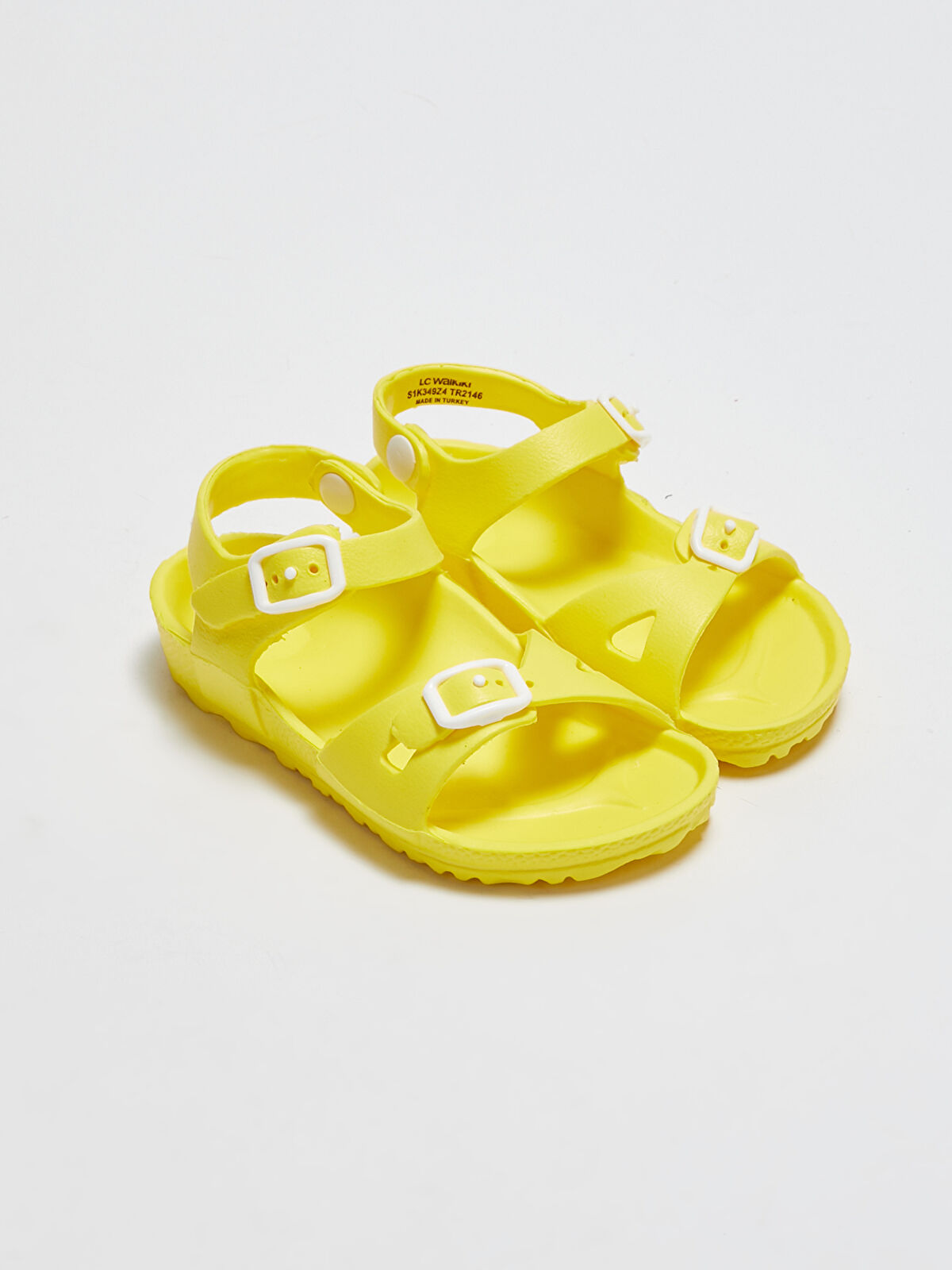 Tek Bantlı Toka Detaylı Erkek Çocuk Sandalet