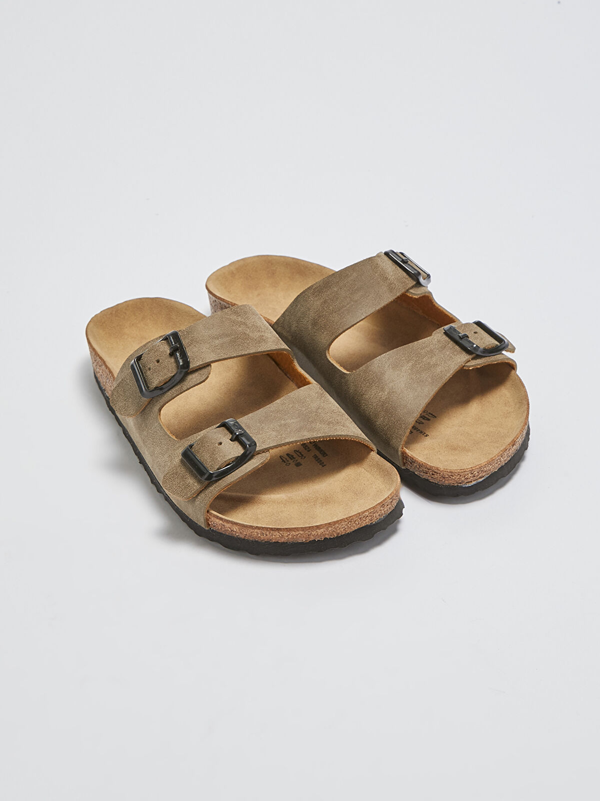 Çift Tokalı Erkek Çocuk Terlik