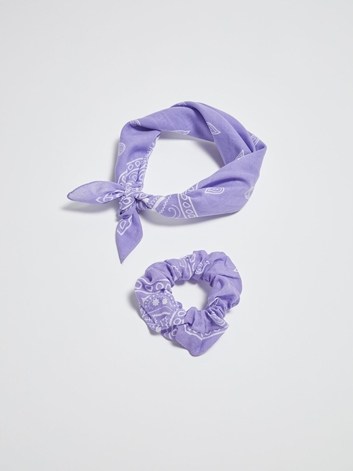 Kız Çocuk Bandana ve Toka Seti Kız Çocuk Bandana ve Toka Seti