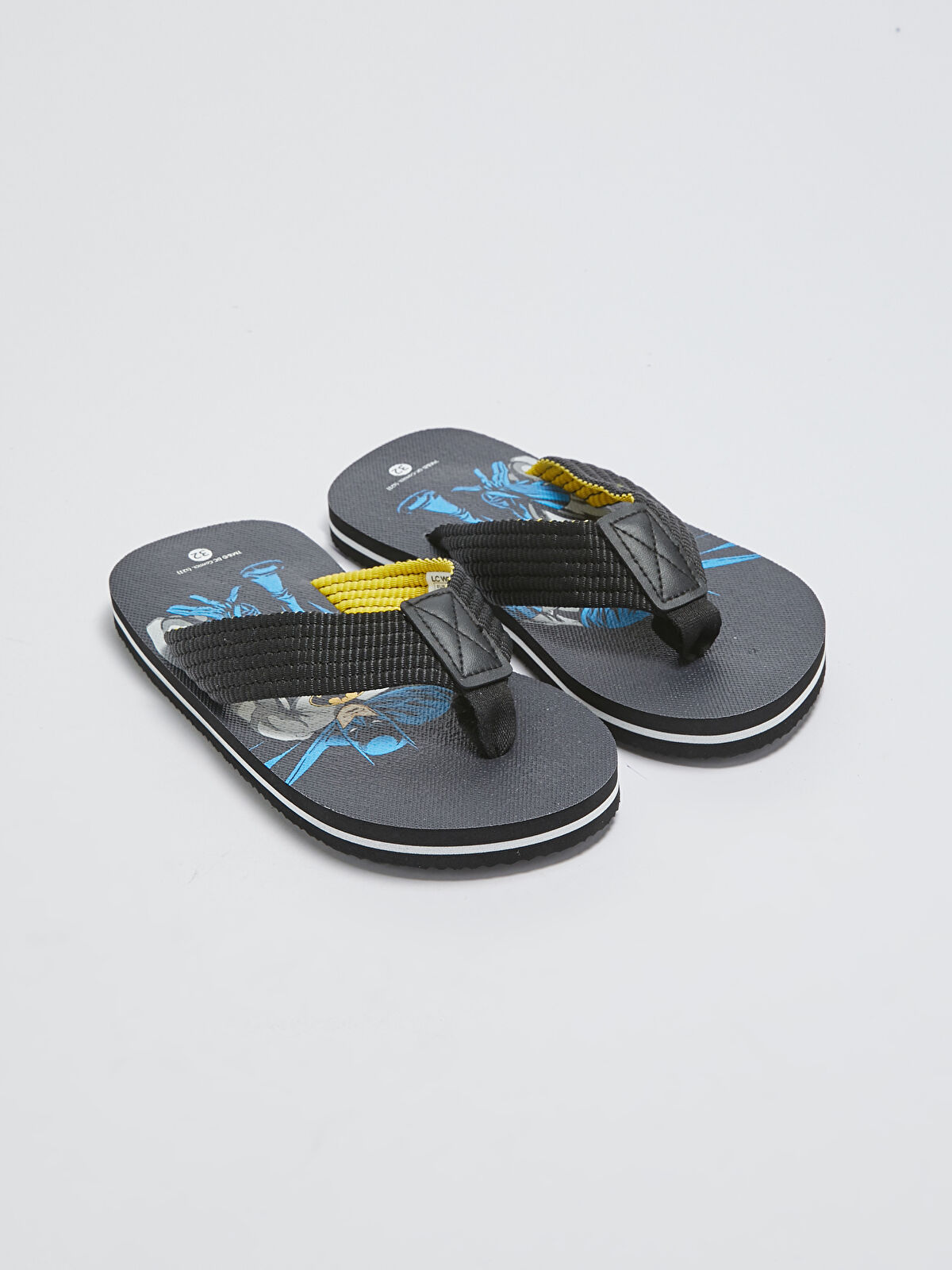 Erkek Çocuk Batman Lisanslı Parmak Arası Plaj Terliği