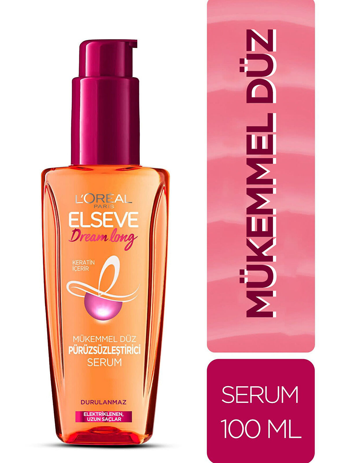 L'Oréal Paris Elseve Dream Long Mükemmel Düz Pürüzsüzleştirici Serum L'Oréal Paris Elseve Dream Long Mükemmel Düz Pürüzsüzleştirici Serum