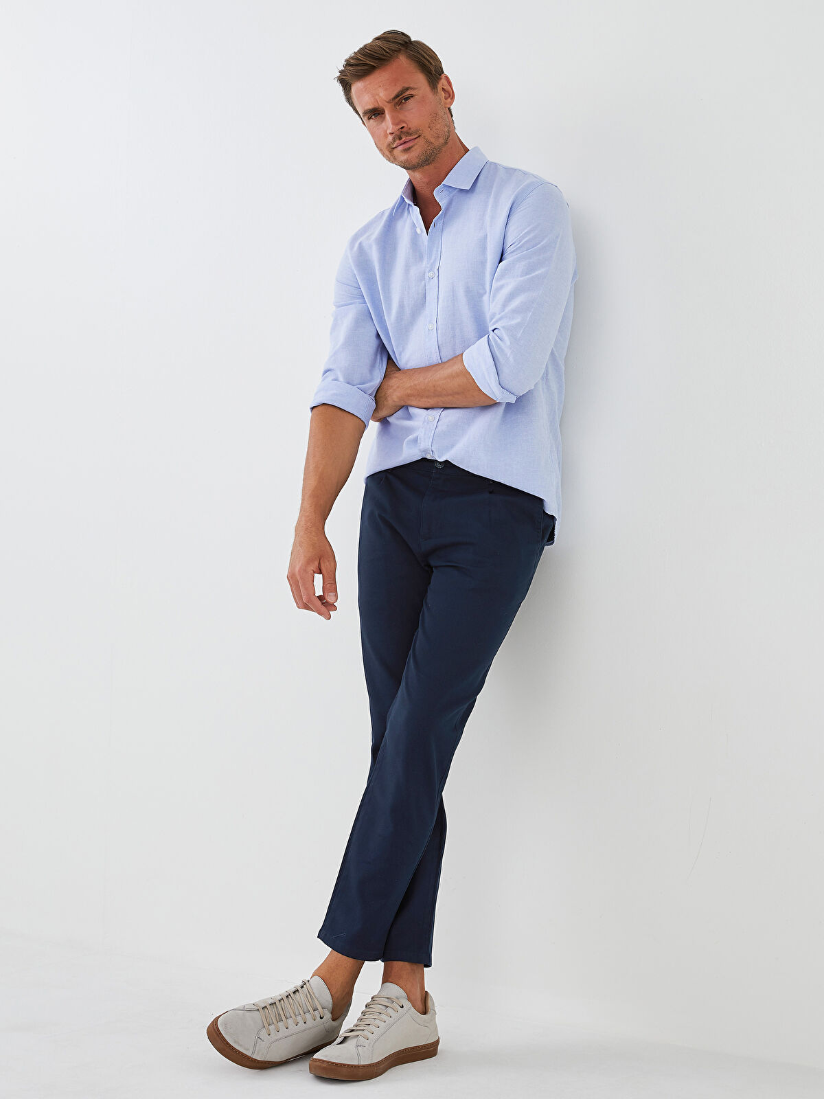 LCW CLASSIC Havuç Kesim Erkek Chino Pantolon LCW CLASSIC Havuç Kesim Erkek Chino Pantolon