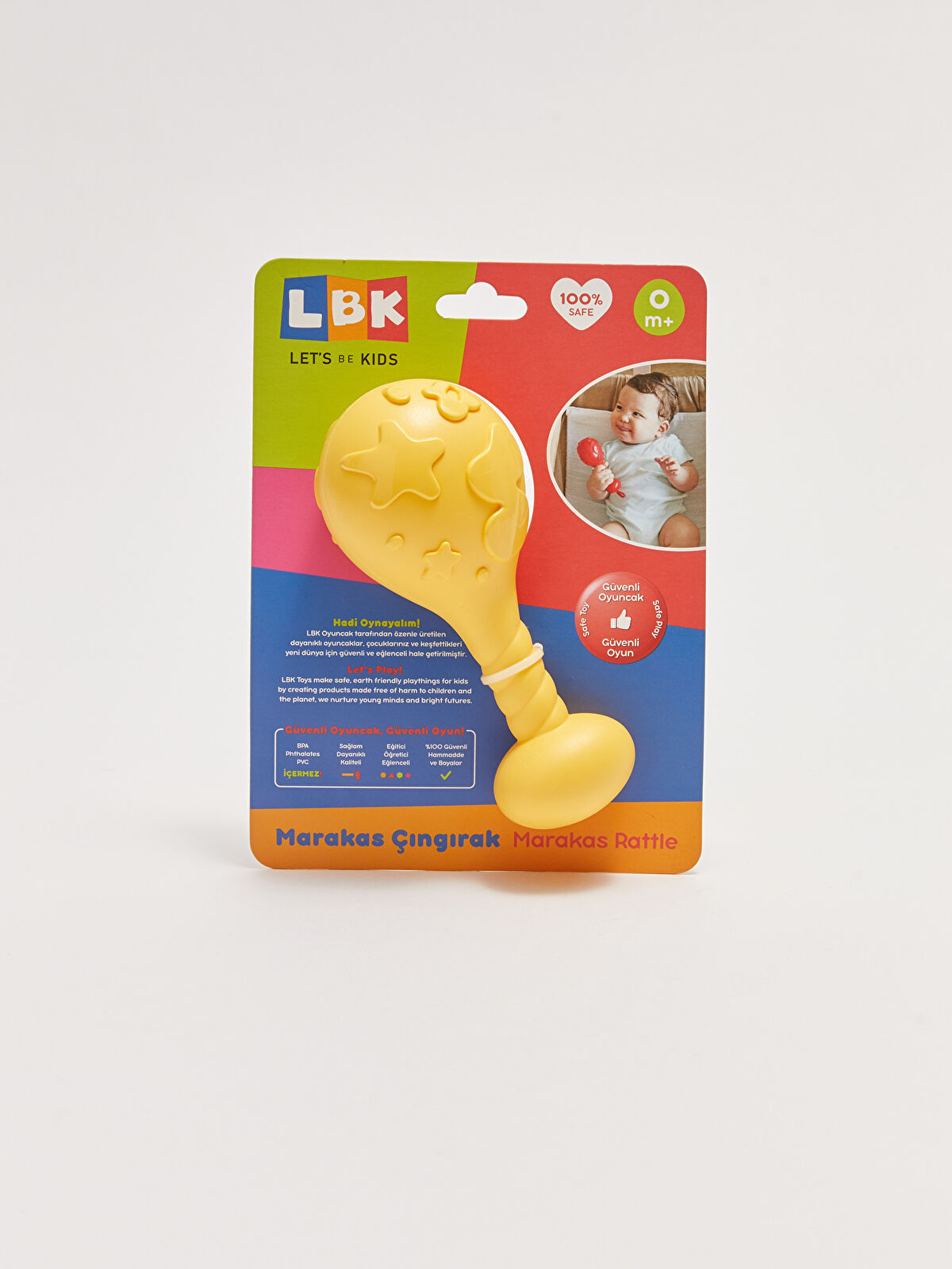Lets Be Kids Unisex Bebek Marakas Çıngırak Lets Be Kids Unisex Bebek Marakas Çıngırak
