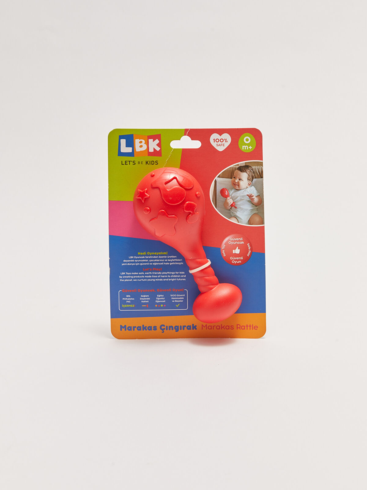 Lets Be Kids Unisex Bebek Marakas Çıngırak Lets Be Kids Unisex Bebek Marakas Çıngırak