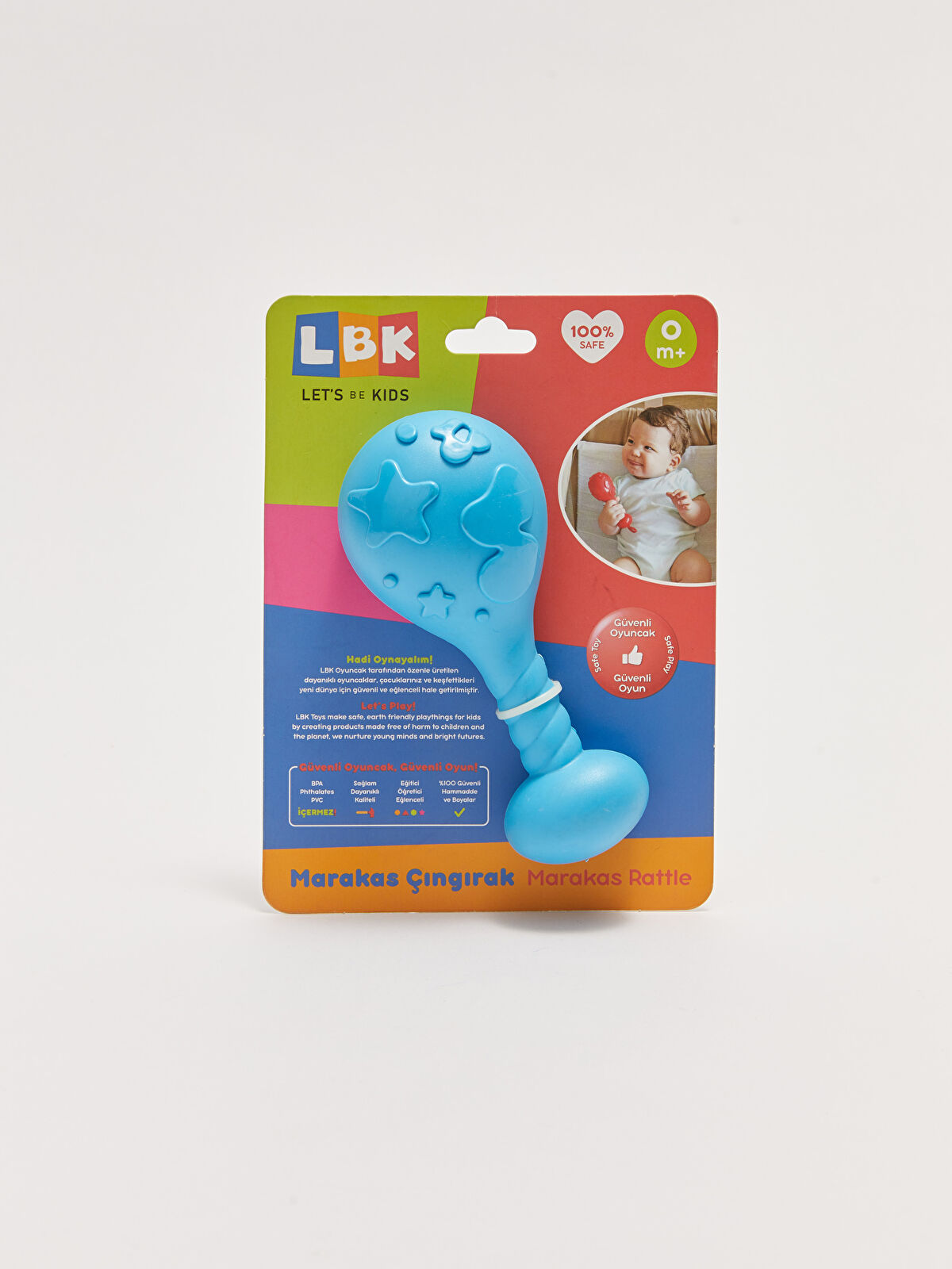 Lets Be Kids Unisex Bebek Marakas Çıngırak Lets Be Kids Unisex Bebek Marakas Çıngırak