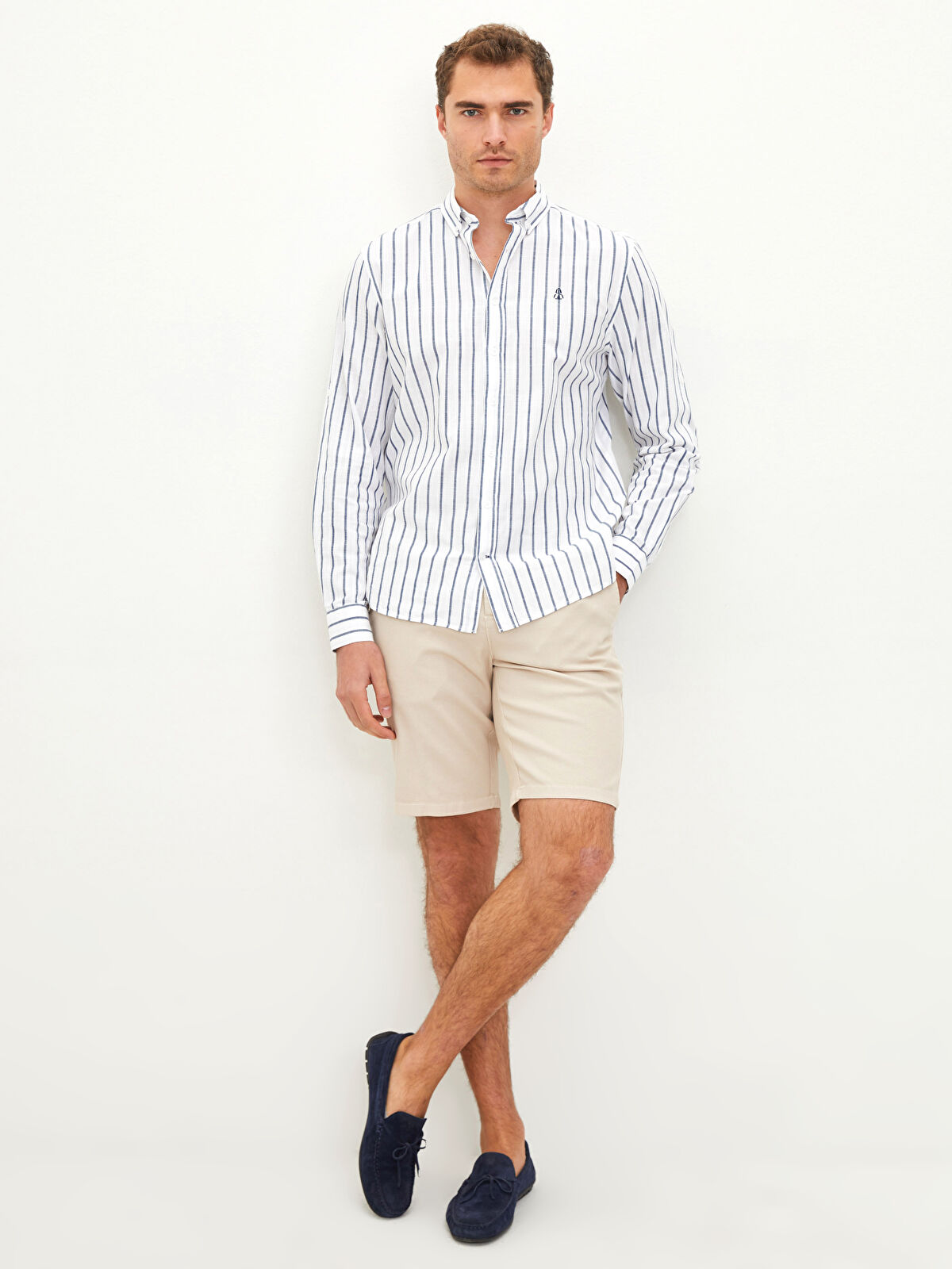 SOUTHBLUE Standart Kalıp Bermuda Erkek Şort