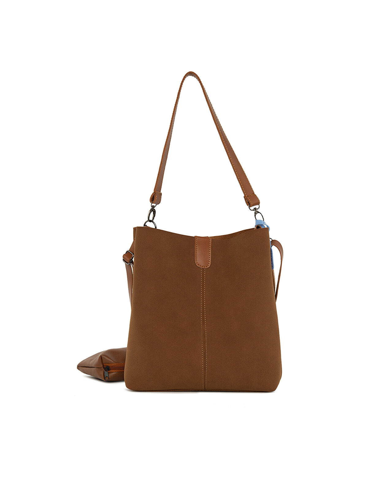 Bagmori Biritli Mıknatıslı Nubuk Omuz ve Kol Çantası Bagmori Biritli Mıknatıslı Nubuk Omuz ve Kol Çantası