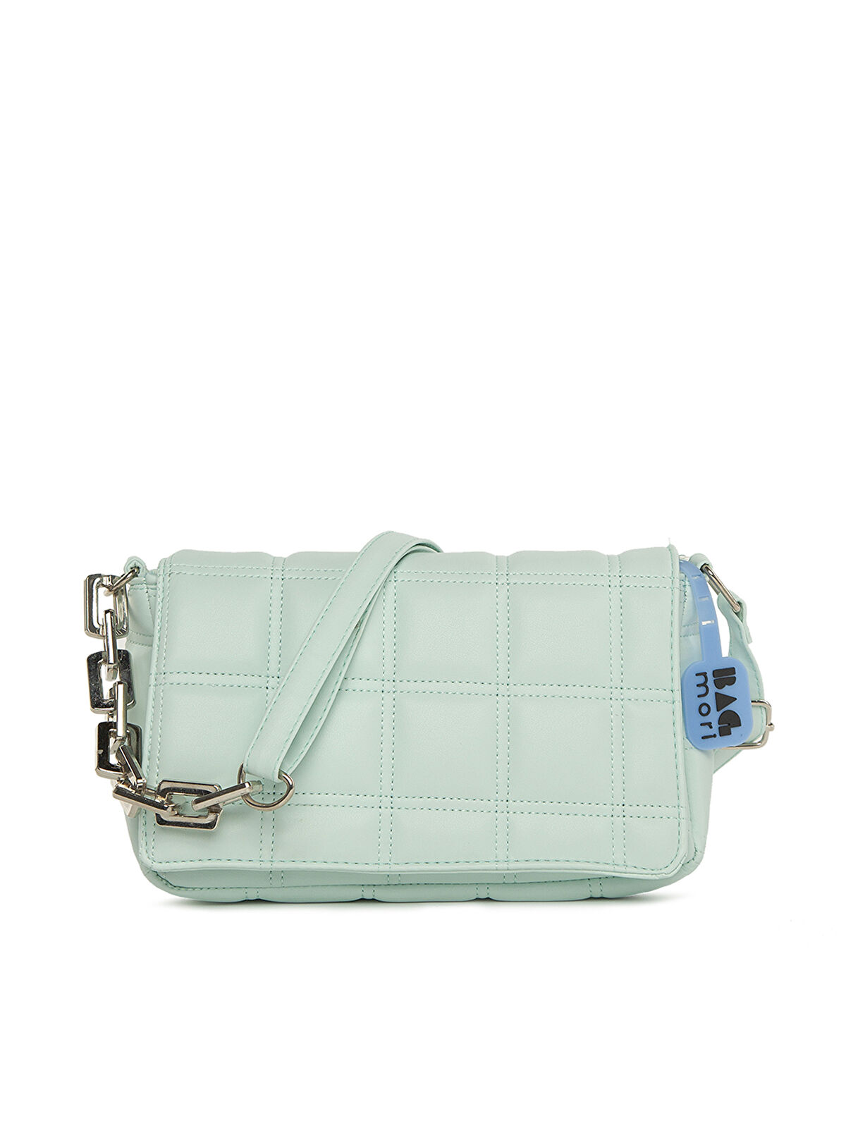 Bagmori Nakışlı Kapaklı Mini Çanta