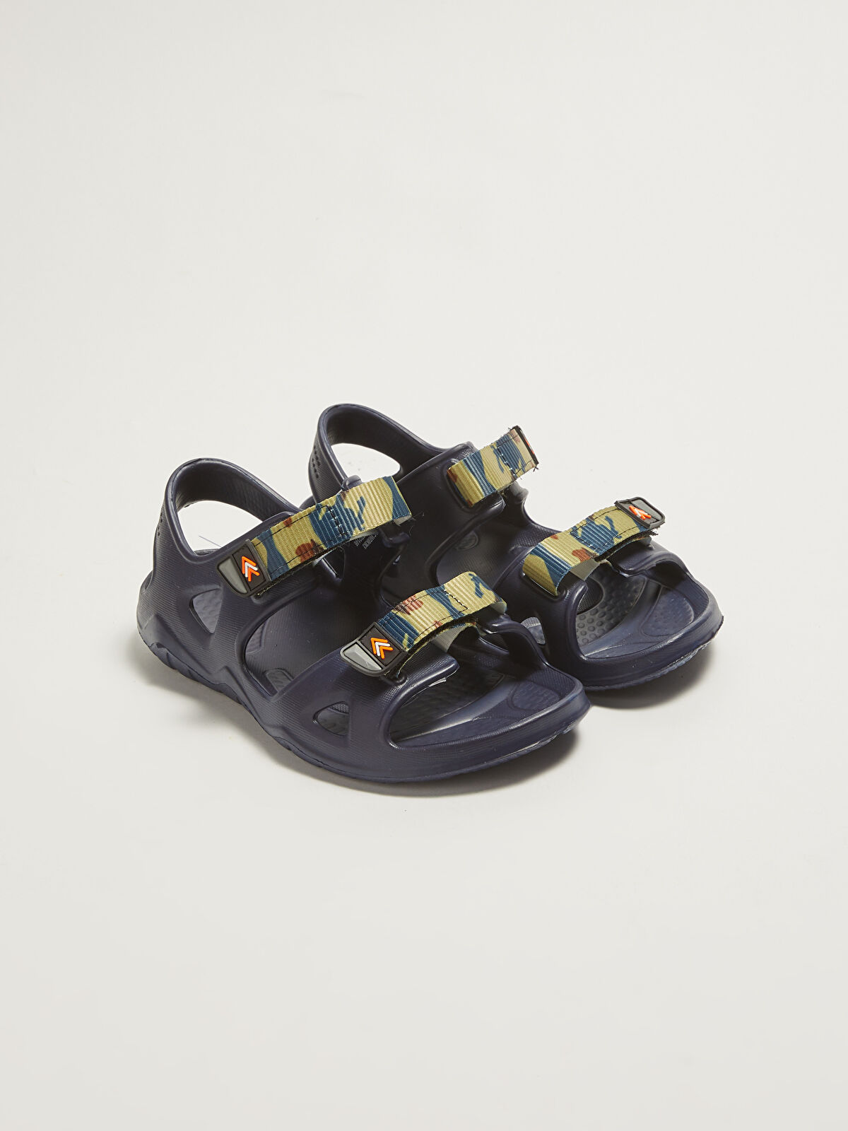 Çift Bantlı Cırt Cırtlı Erkek Çocuk Sandalet