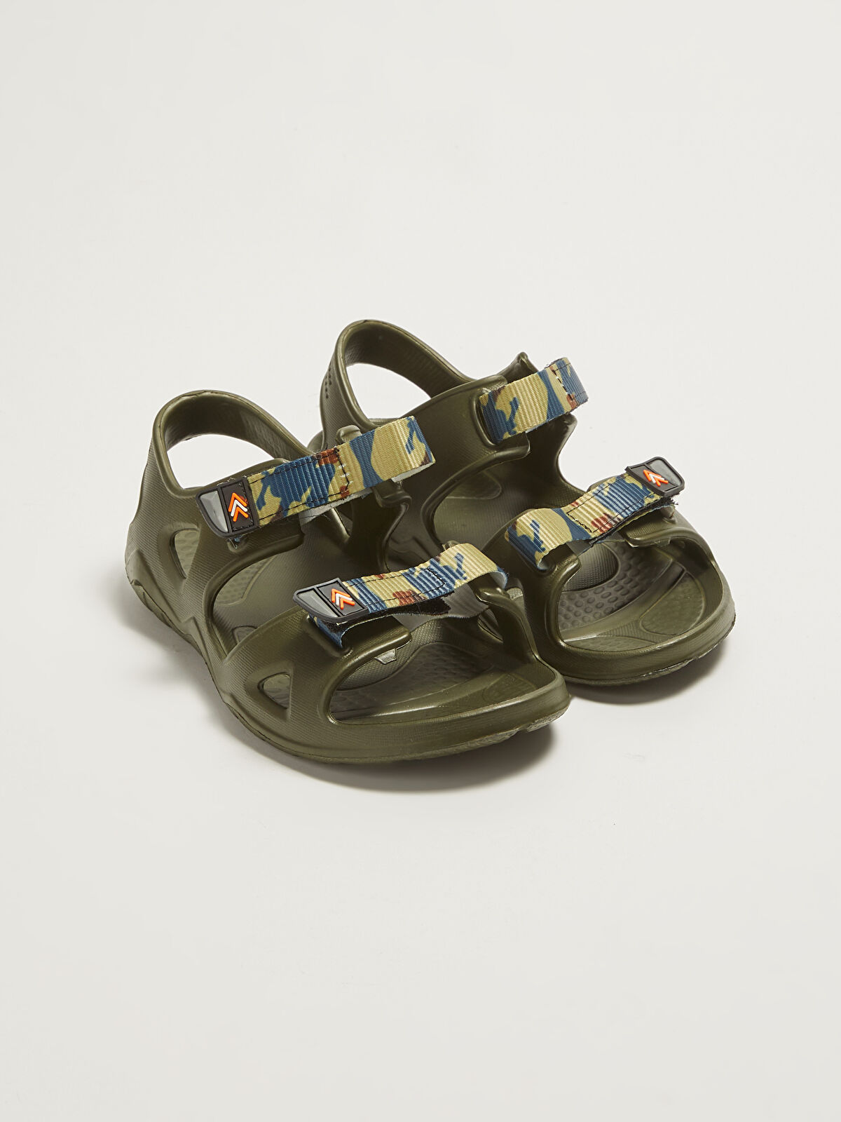 Çift Bantlı Cırt Cırtlı Erkek Çocuk Sandalet