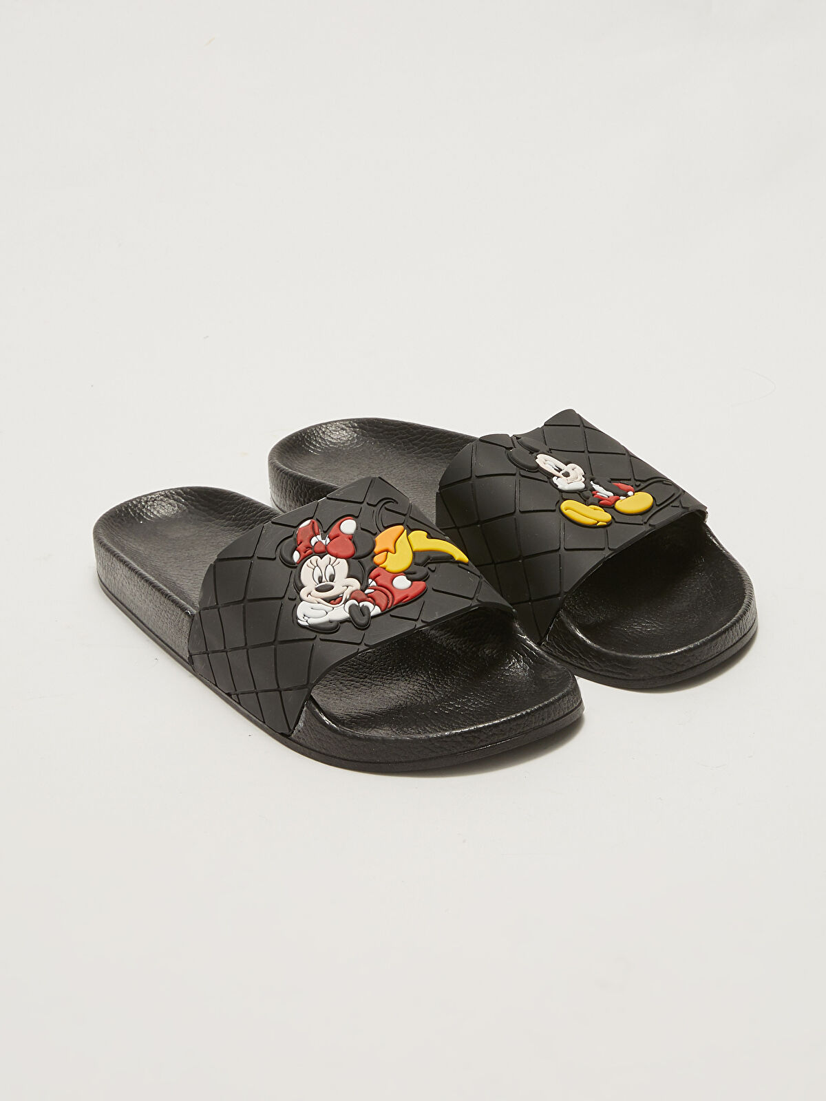 Minnie Mouse Lisanslı Tek Bantlı Kadın Terlik