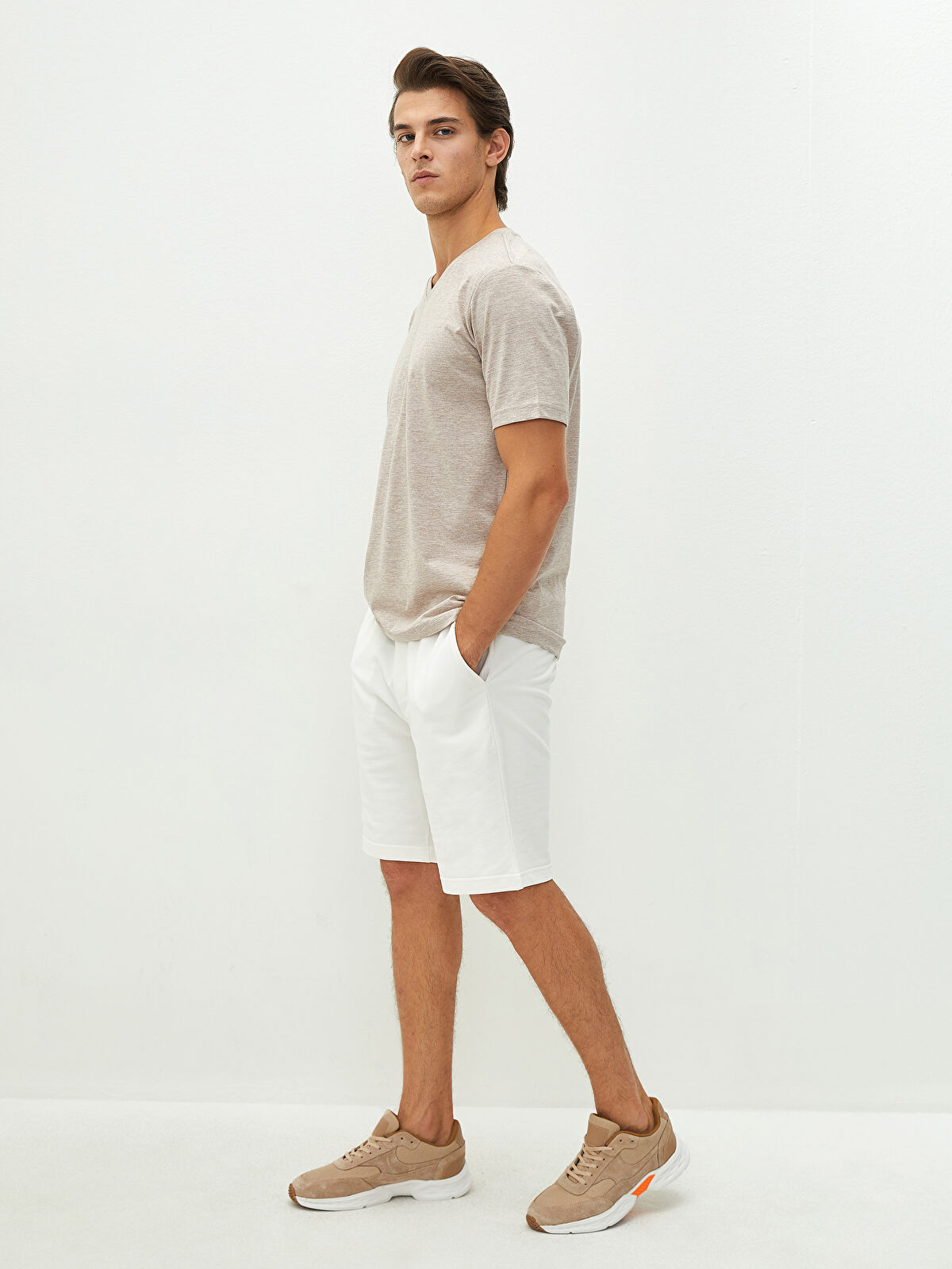 LCW BASIC Standart Kalıp Örme Erkek Şort