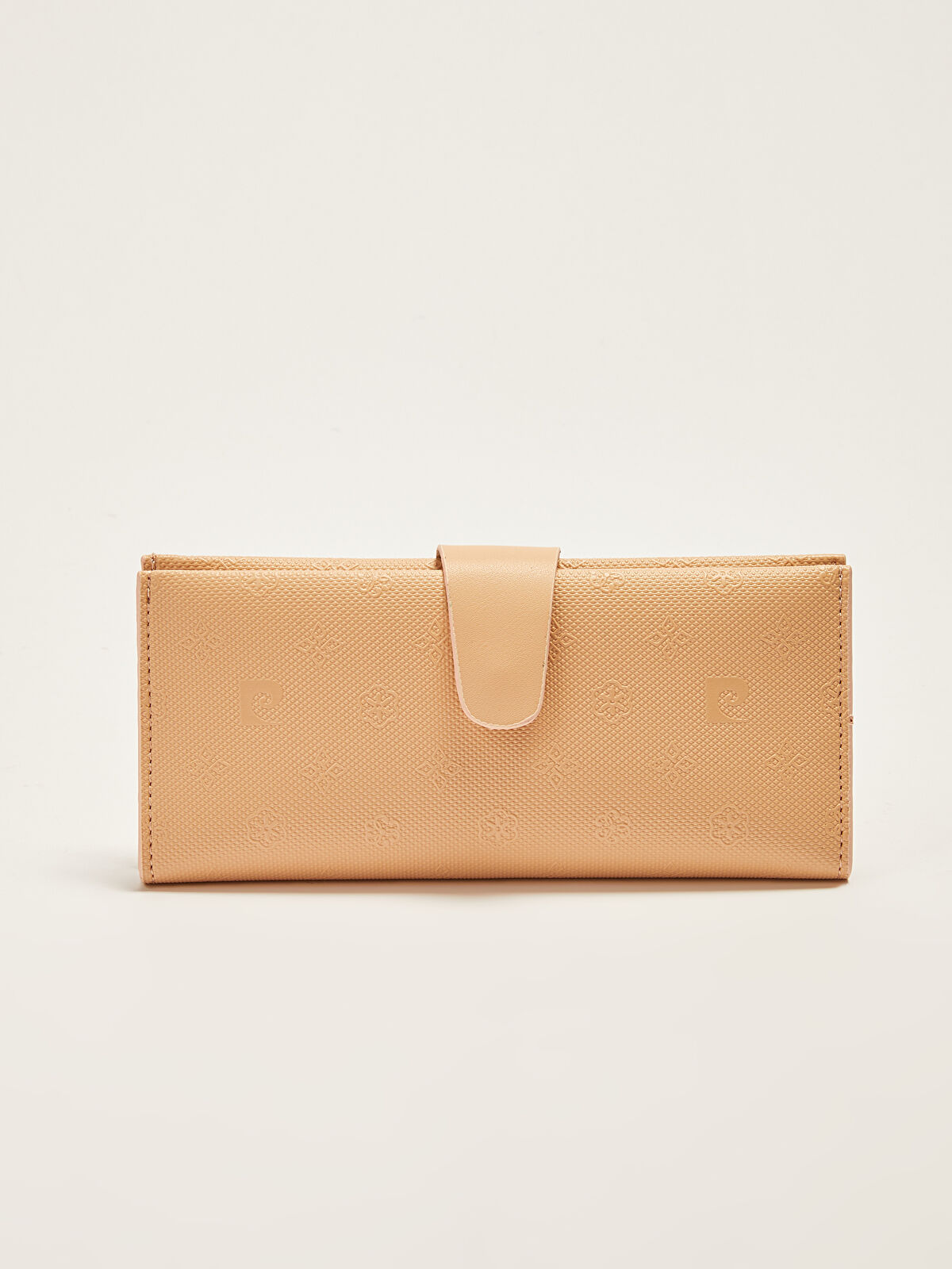 Pierre Cardin Deri Görünümlü Baskılı Kadın Cüzdan