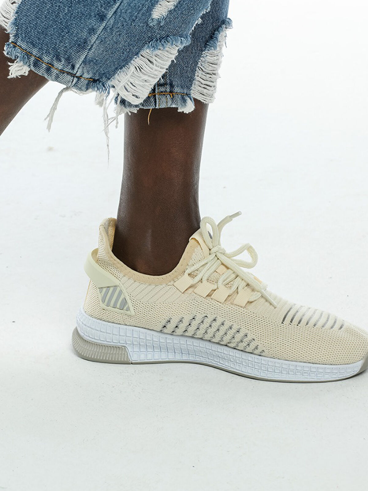 Letoon File Detaylı Bağcıklı Kadın Aktif Spor Ayakkabı