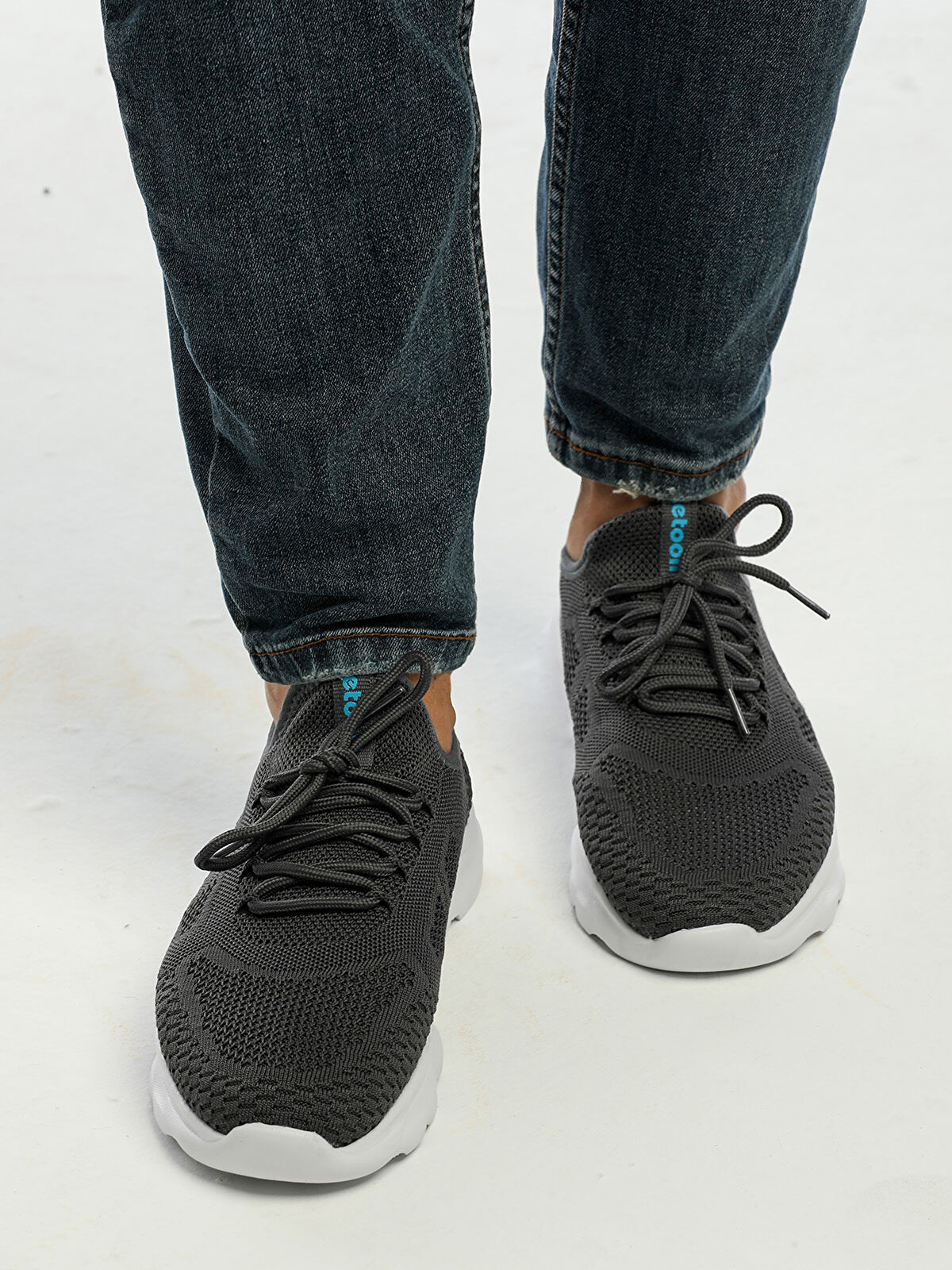 Letoon File Detaylı Bağcıklı Kadın Aktif Spor Ayakkabı