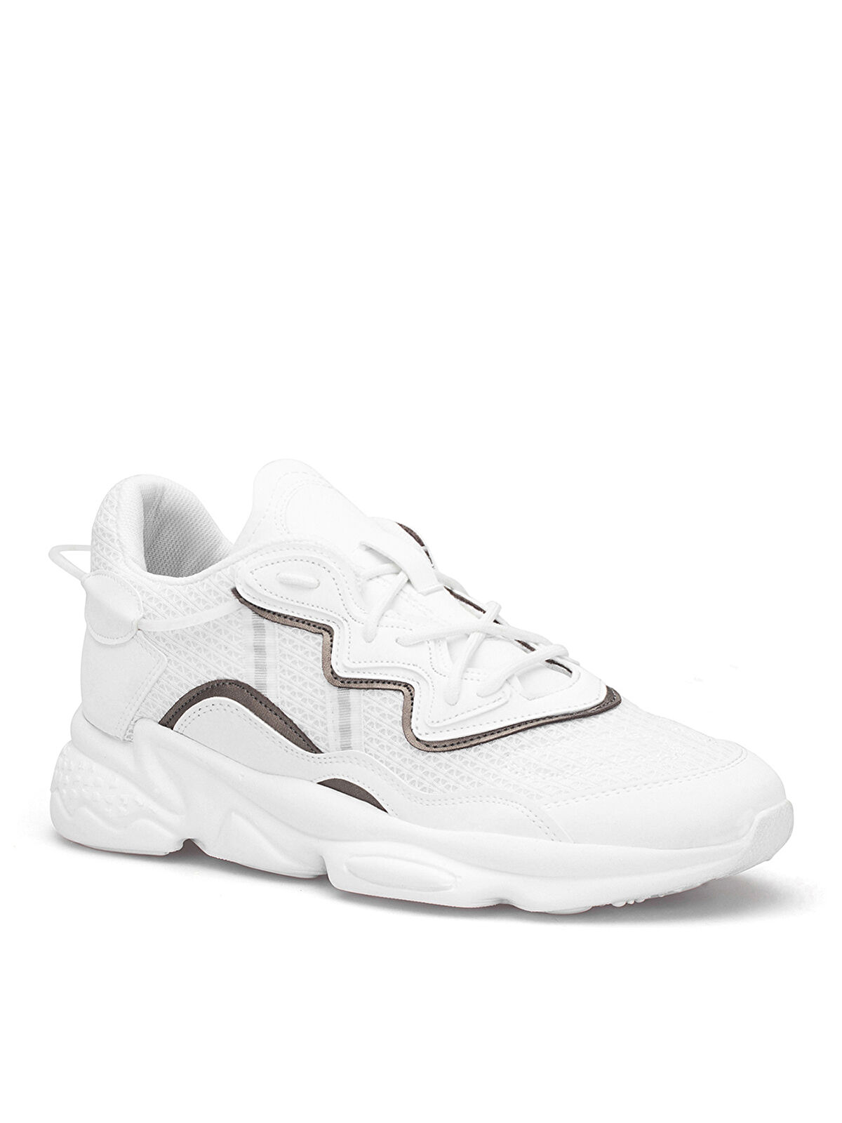 Dark Seer File Detaylı Bağcıklı Erkek Aktif Spor Ayakkabı