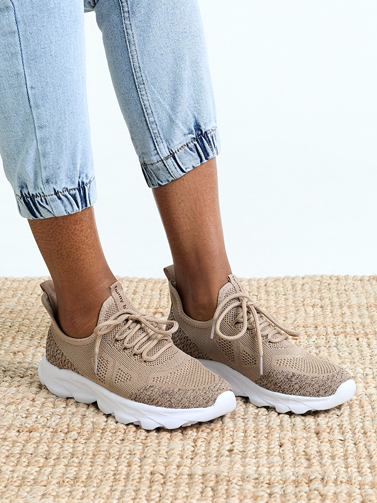 Tonny Black File Detaylı Bağcıklı Kadın Aktif Spor Ayakkabı