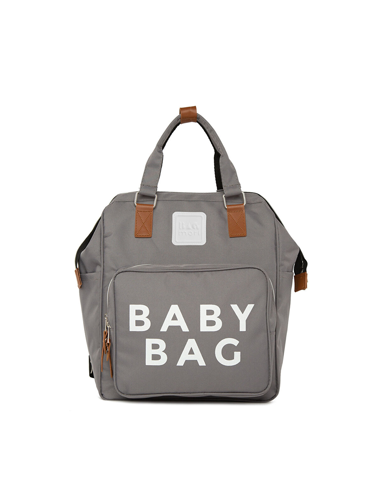 Bagmori Baskılı Cepli Anne Bebek Bakım Sırt Çantası